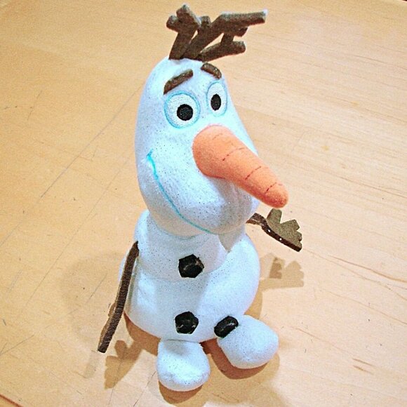 Ty with Disney | Toys | Ty Disney Frozen Olaf 9 Plush Snowman Stuffed ...